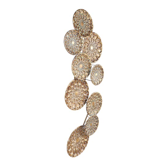 50 Gold Metal Eclectic Abstract Wall Decor Accent Pieces Michaels